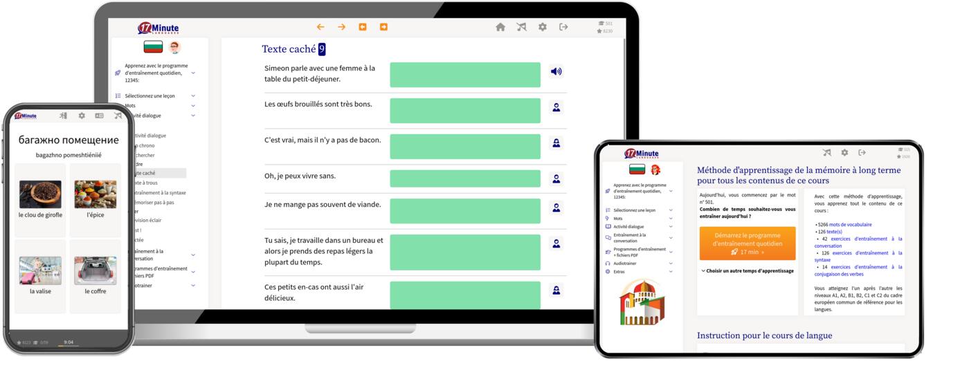 Apprenez le bulgare avec la méthode d'apprentissage à long terme (2021)